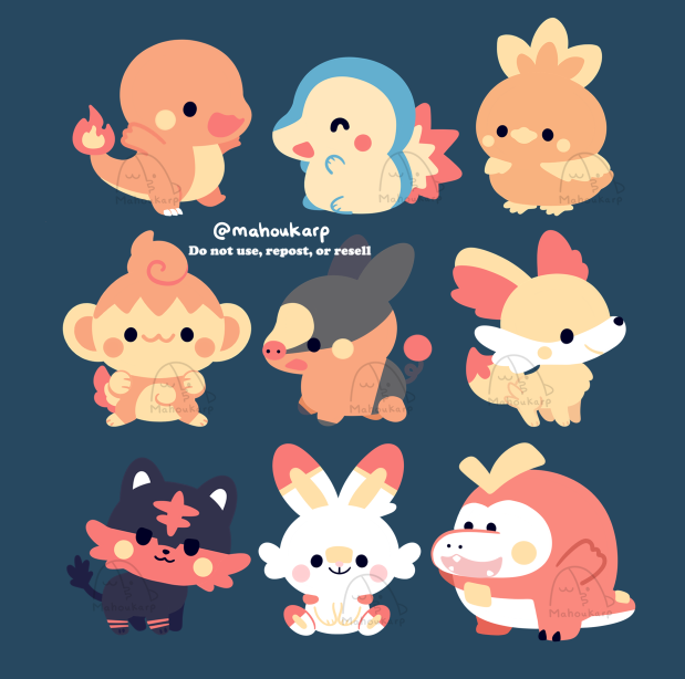 fire types – Mahoukarp