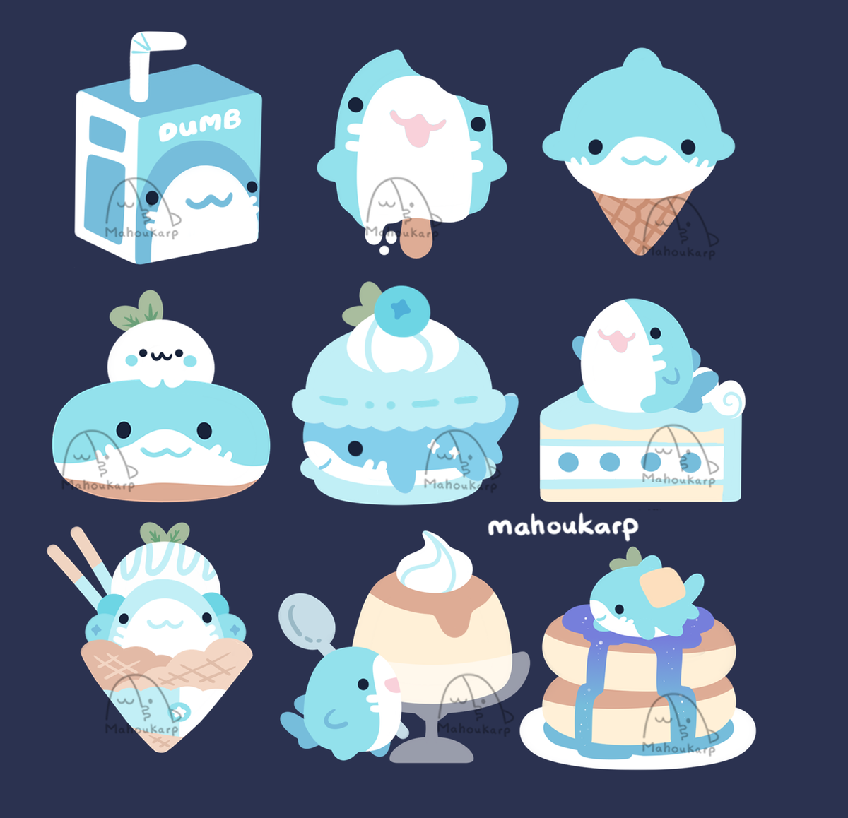 Blueberry Makos – Mahoukarp
