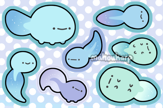 Tadpole Sticker Sheet – Mahoukarp